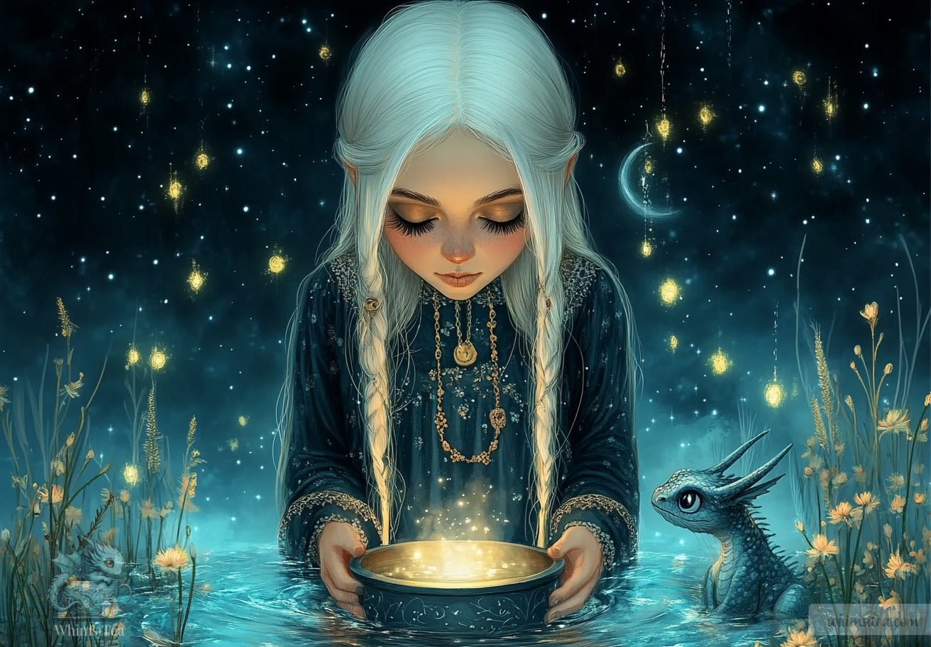 What's in your cup? Midnight Spell Latte – WhimsiTea